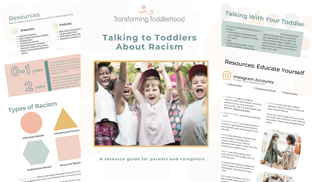 Talking to Toddlers About Racism - Transforming Toddlerhood